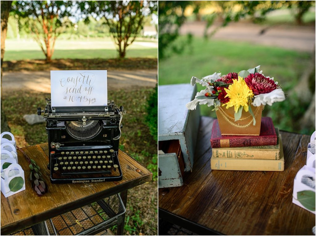 Literary Inspired Book Wedding