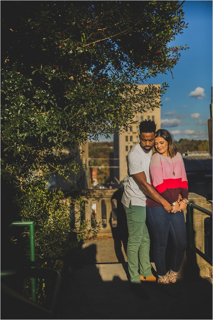 Stylish Lynchburg Ultra Urban Engagement Session | Hill City Bride
