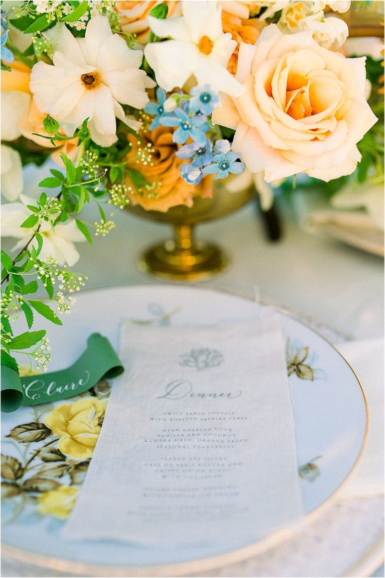 Autumnal Styled Shoot with Unique Spring Wedding Colors - Hill City Bride