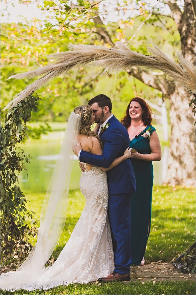 Stunning Navy Blue Wedding with Citrus Tones - Hill City Bride VA Blog