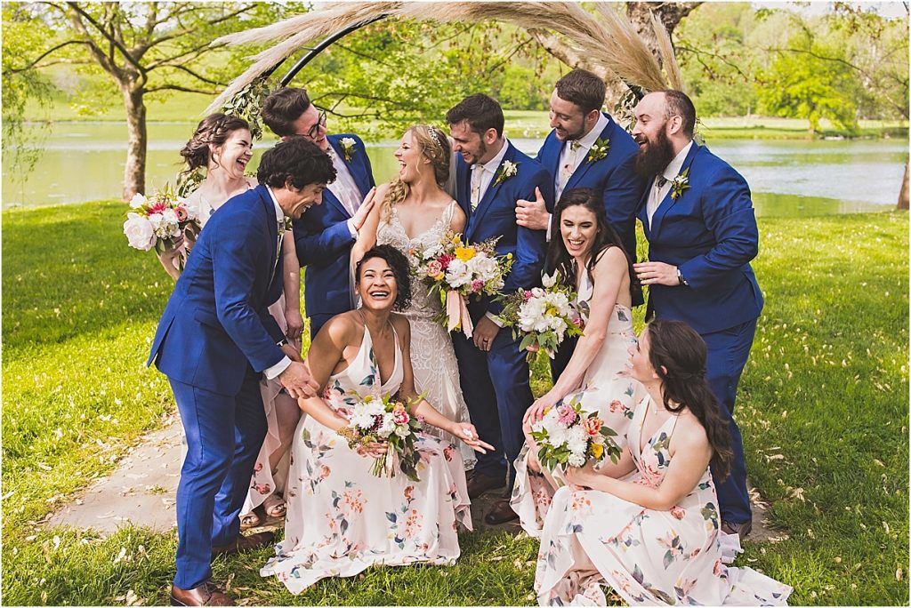 Stunning Navy Blue Wedding with Citrus Tones - Hill City Bride VA Blog