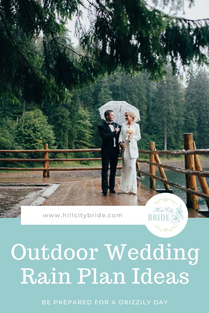 6 Outdoor Wedding Rain Plan Ideas to Save the Day