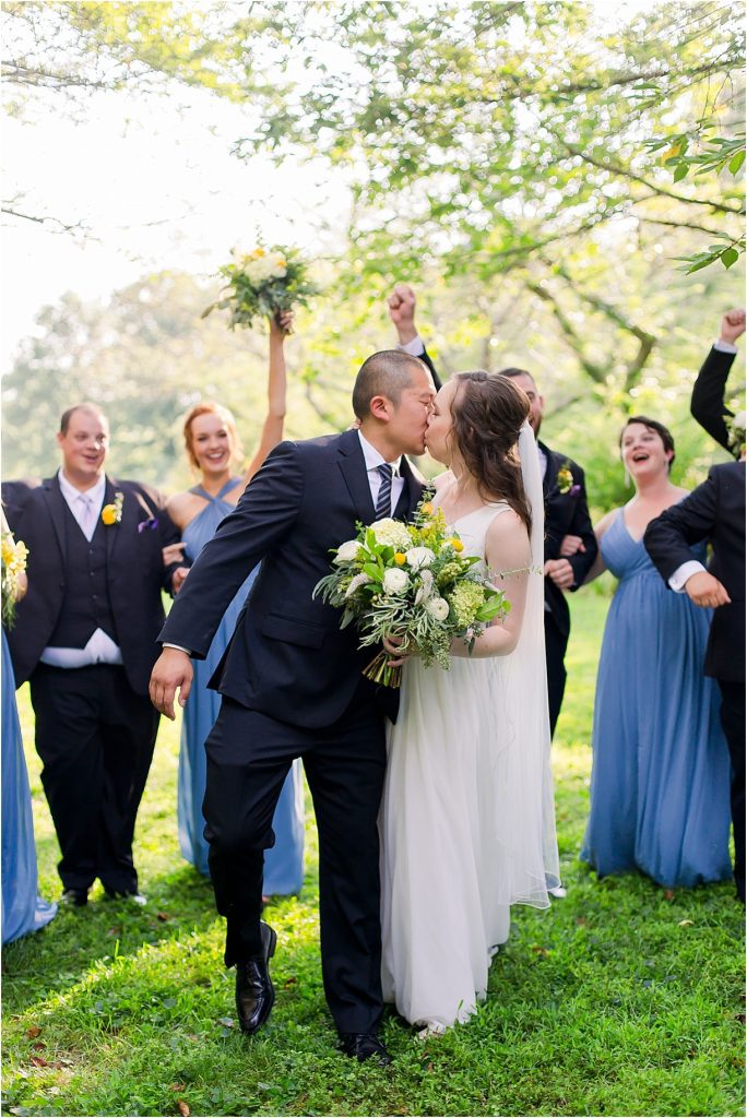 Light Blue and Yellow Wedding with Lovely Details | Hill City Bride