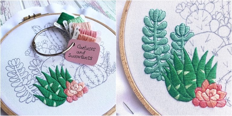 At Home Activity - 12 Embroidery Designs for Your New Home - HCB