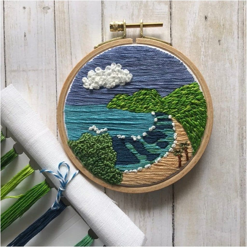 At Home Activity - 12 Embroidery Designs for Your New Home - HCB