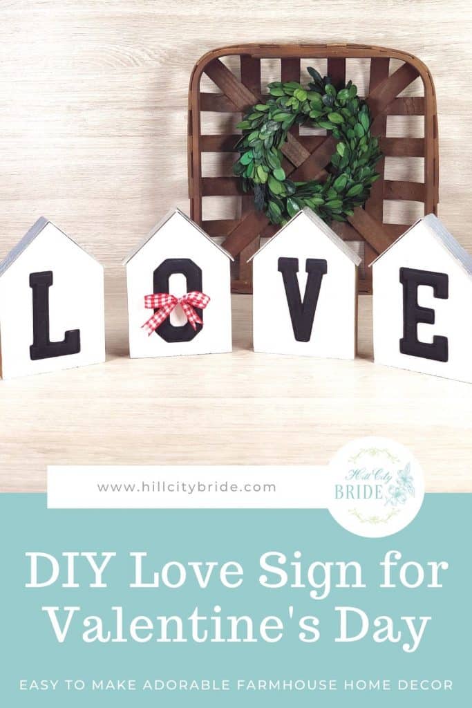 This Adorable Love Sign Is the Most Perfect Valentine Home Decor - HCB