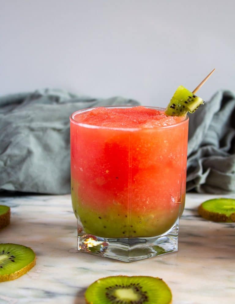 A Simple Way to Make the Best Watermelon Kiwi Mocktail - Hill City Bride