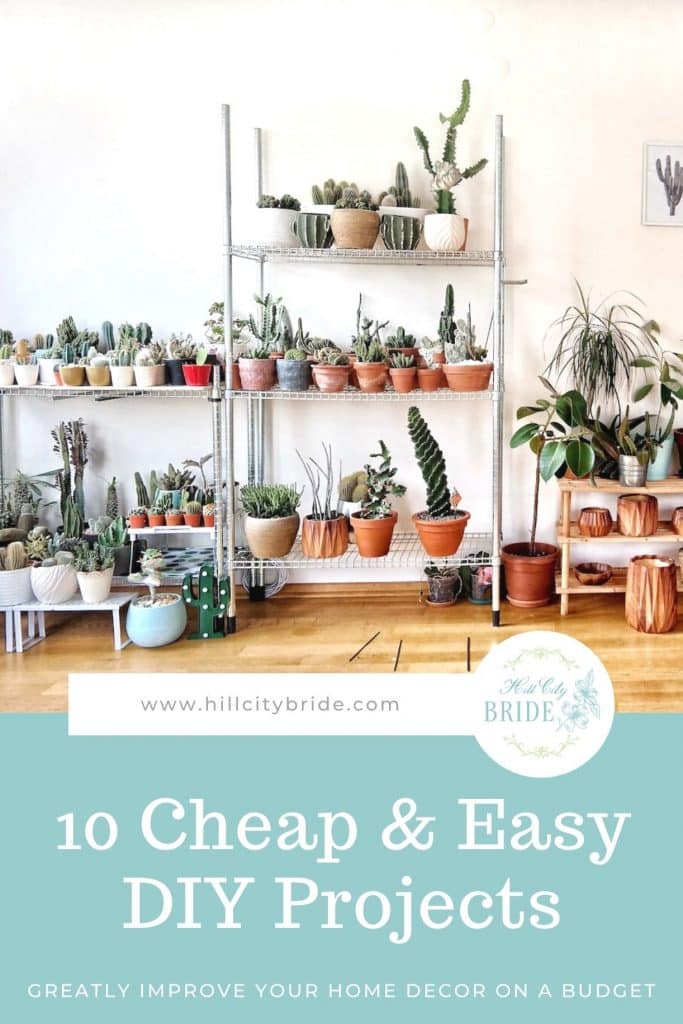 10 Best Cheap and Easy DIY Home Projects to Easily Improve Your Space