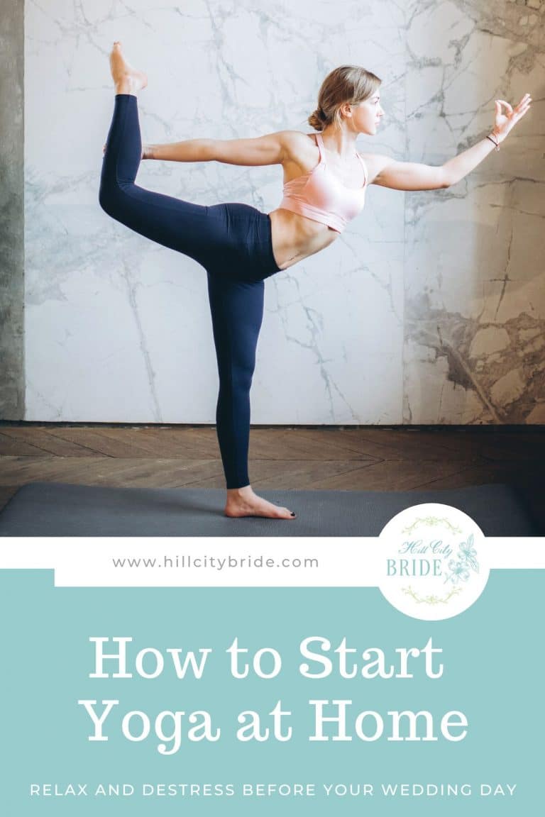 How to Start Yoga at Home to Relax and Destress for Your Big Day | HCB