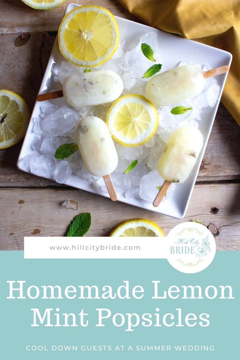 How to Make the Best Homemade Lemon Popsicles for Your Big Day