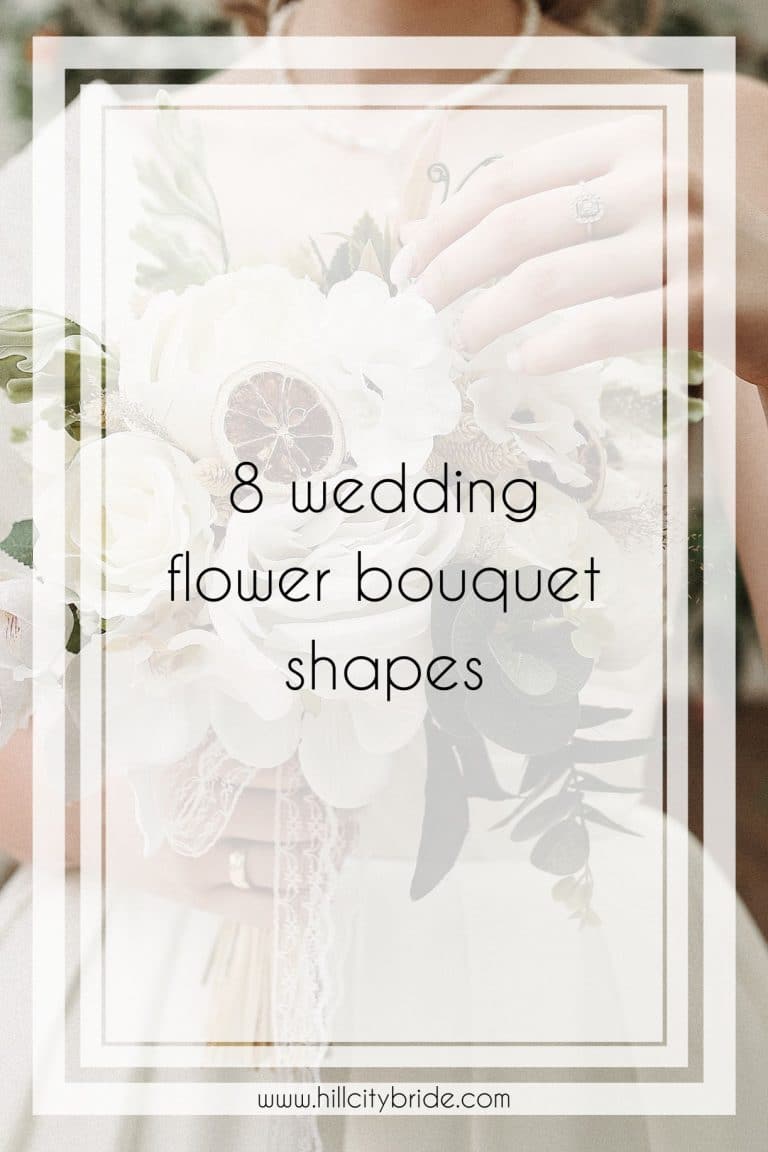 8 Wedding Flower Bouquet Shapes
