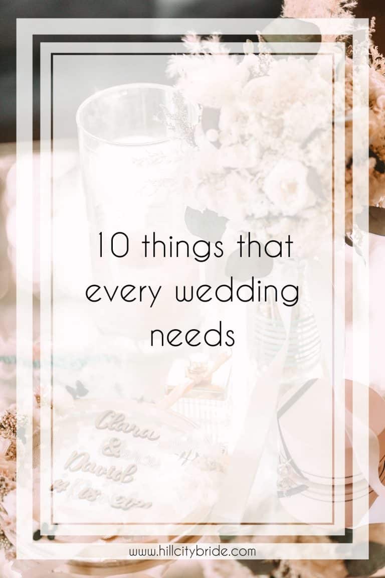 10 Tips on What Every Wedding Needs to Be a Perfect Day | HCB