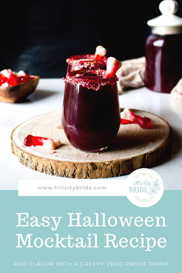 How to Make an Easy Halloween Mocktail for a DIY Bar