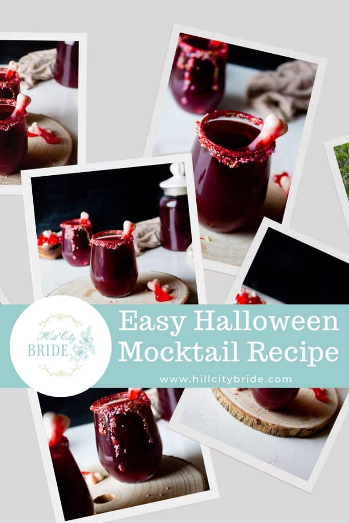 How to Make an Easy Halloween Mocktail for a DIY Bar