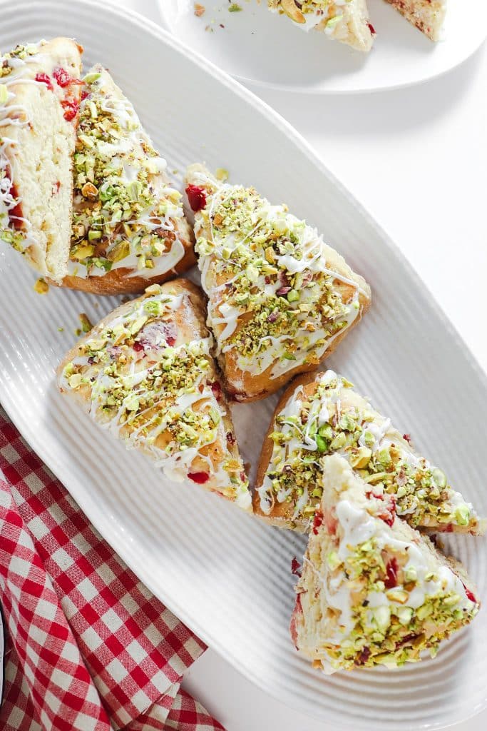 How to Make Delicious Cherry Scones for Christmas Morning